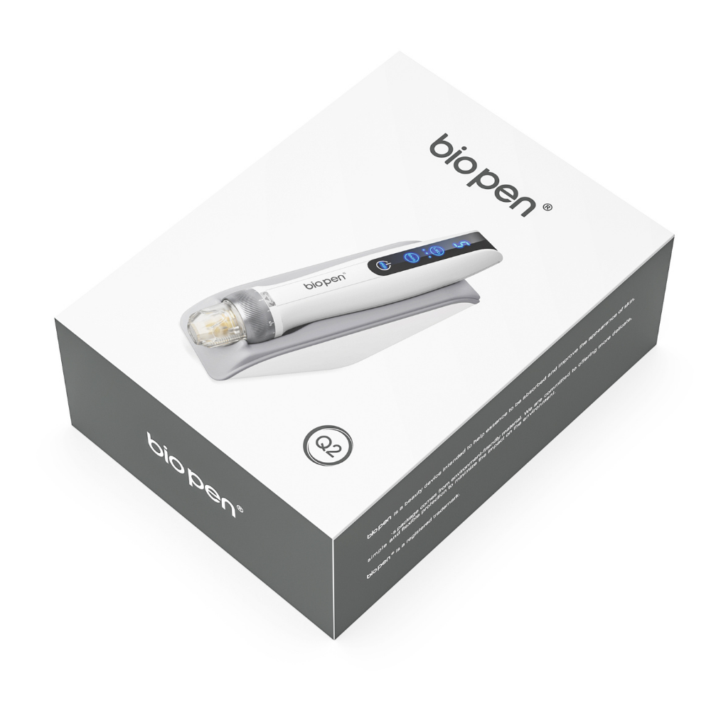 *NEW* Bio Pen Q2 By Dr. Pen 3-in-1 Microneedling Pen With LED Light Th ...