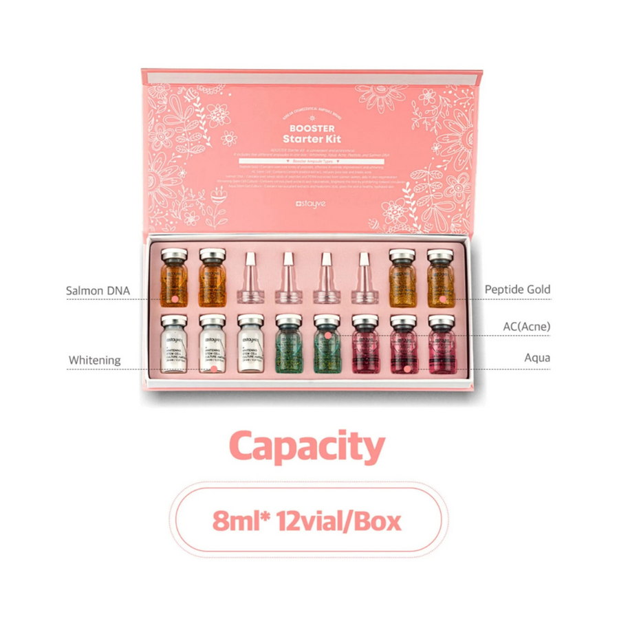 Stayve Booster Starter Kit (Microneedling Ampoule) – Dr Pen UK
